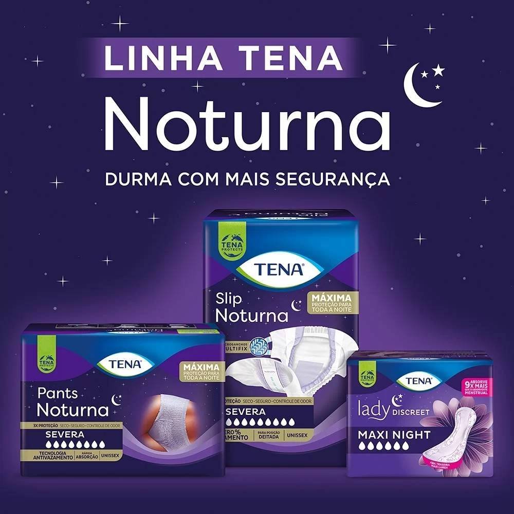 Fralda Geriátrica Tena Slip Noturna M 16 Unidades - PanVel Farmácias