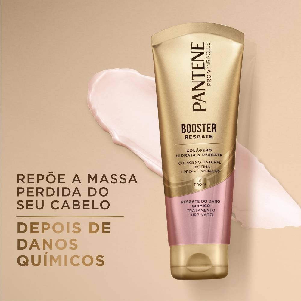 Booster Resgate Pantene Pro-V Miracles Colágeno Hidrata & Resgata Tratamento Turbinado Sem Sal ...