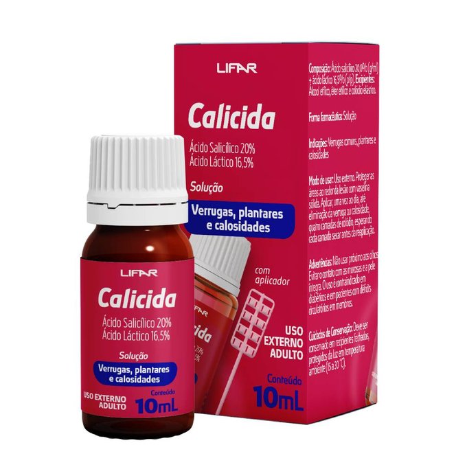 Calicida Lifar 10ml - PanVel Farmácias