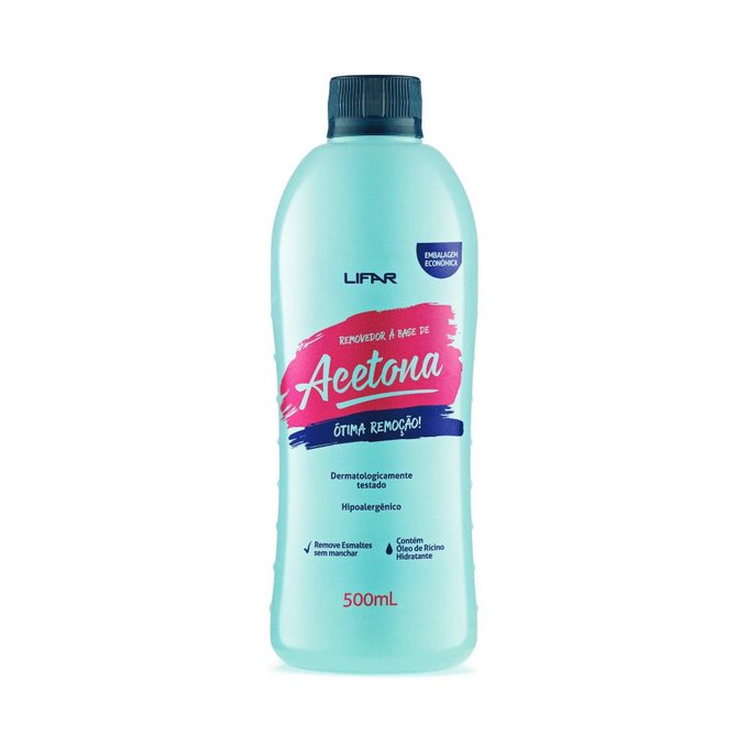 Acetona Lifar 500ml - PanVel Farmácias