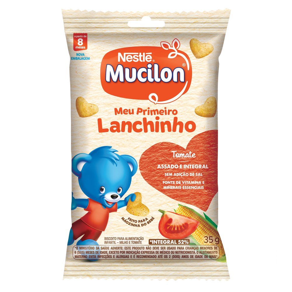 Mucilon Snack Tomate 35g - PanVel Farmácias