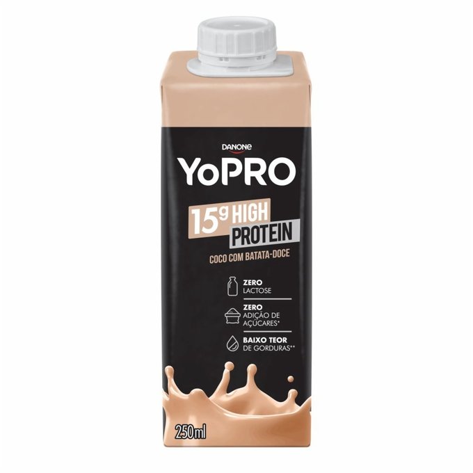 Yopro Coco E Batata Doce 250ml - PanVel Farmácias Yopro Coco E Batata Doce 250ml - PanVel Farmácias