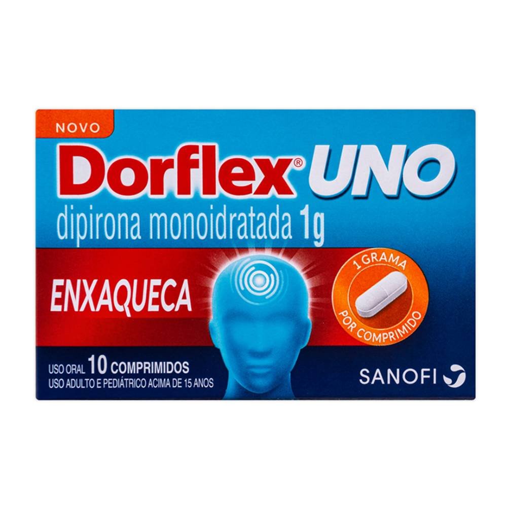 Dorflex Uno Enxaqueca 1g 10 Comprimidos | Panvel