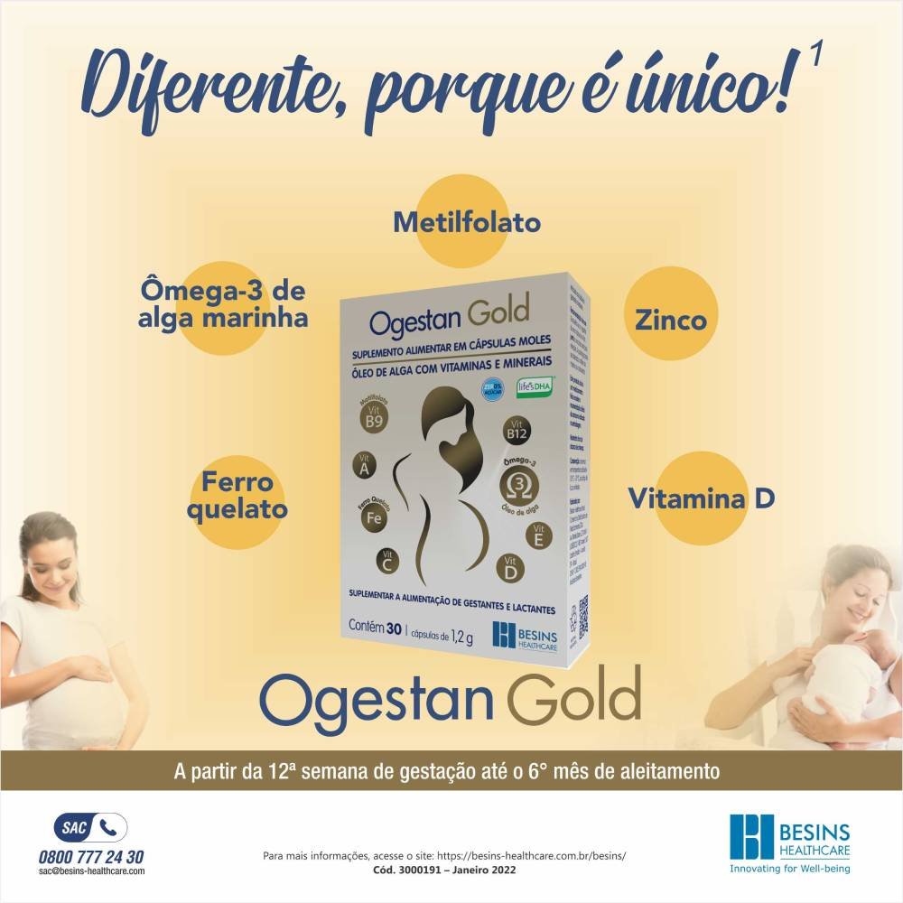 Ogestan Gold 90 Capsulas - PanVel Farmácias