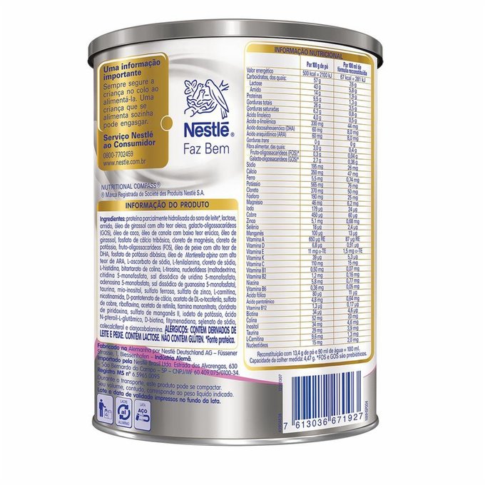 Fórmula Infantil Nan Sensitive 800g - PanVel Farmácias