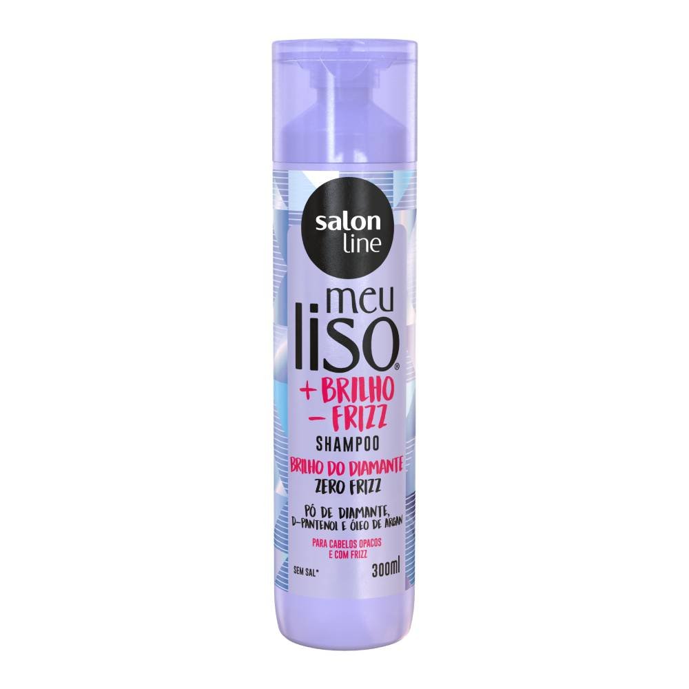 Shampoo Salon Line Meu Liso #Brilhante Hidratação 300ml - PanVel Farmácias