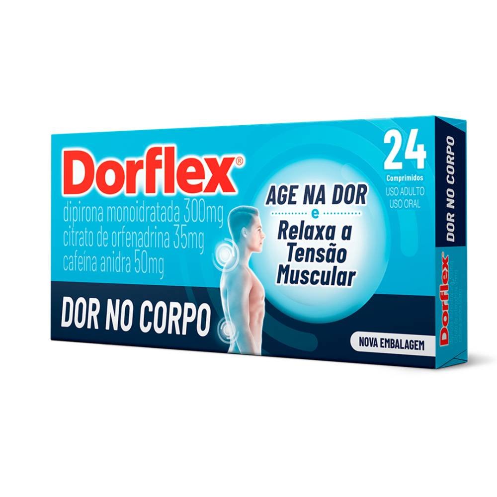 Analgésico Dorflex 24 Comprimidos - PanVel Farmácias