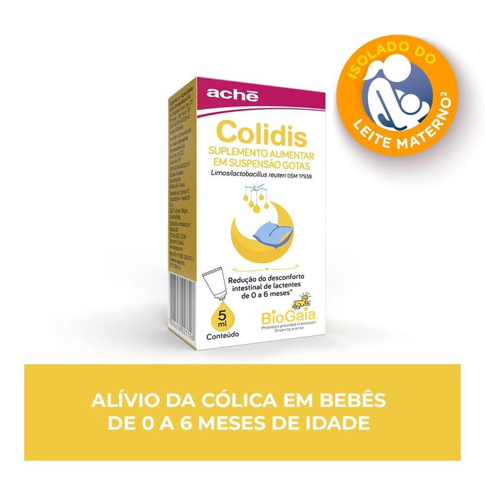 Colidis Gotas 5mL: para que serve, como usar e contraindicações