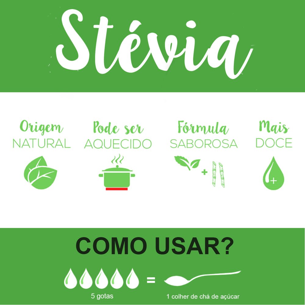 Zero Cal Stevia 80ml - PanVel Farmácias