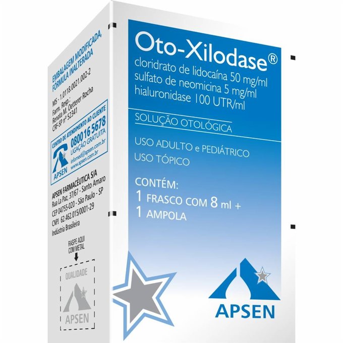 Oto-Xilodase 8ml: como funciona? | Panvel