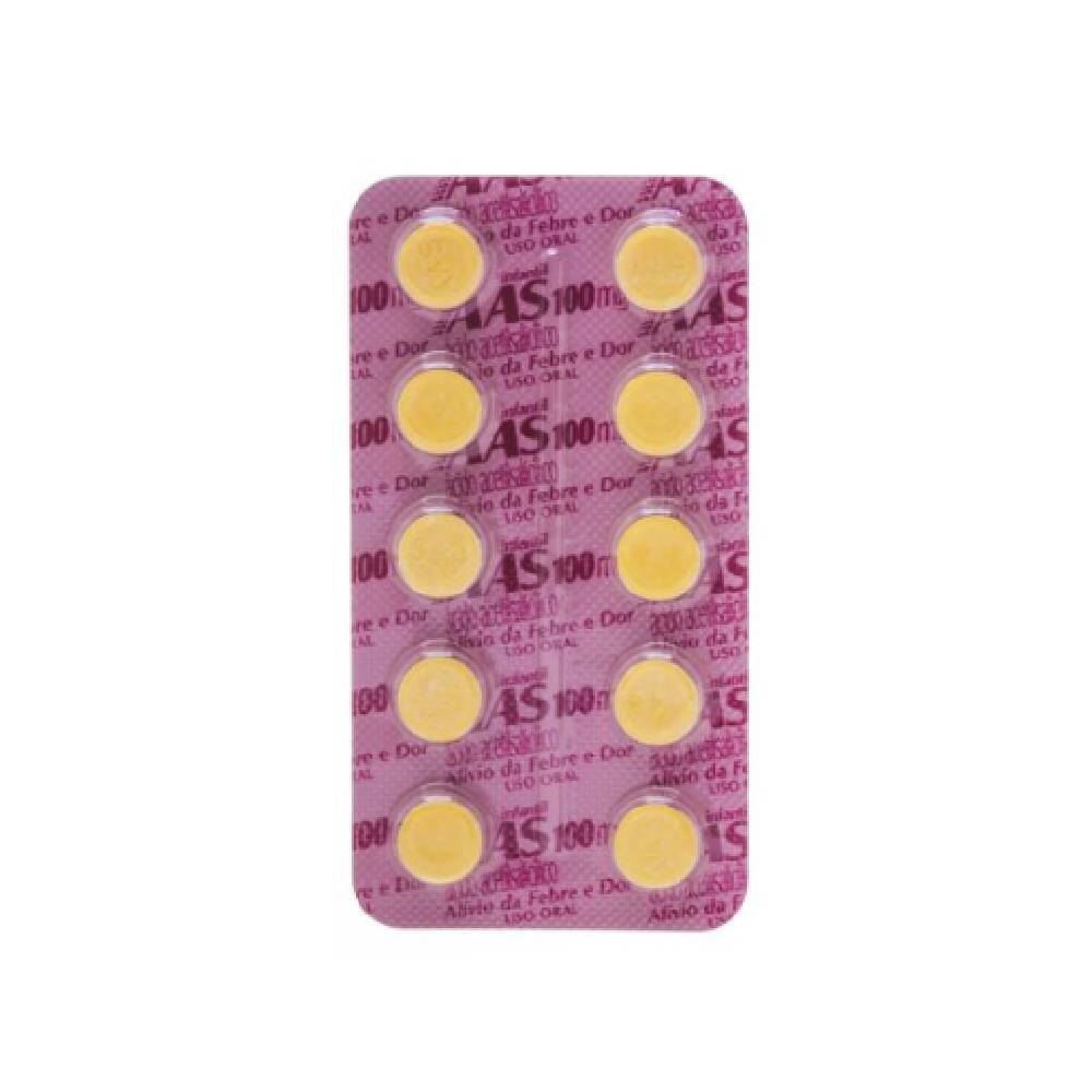 Aas Infantil 10 Comprimidos - PanVel Farmácias