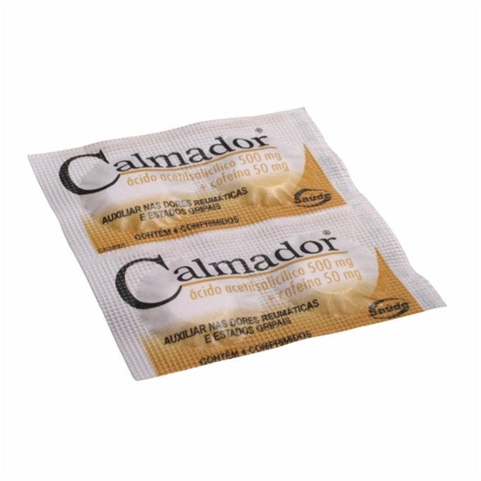 Calmador C/ 4 Comprimidos - PanVel Farmácias