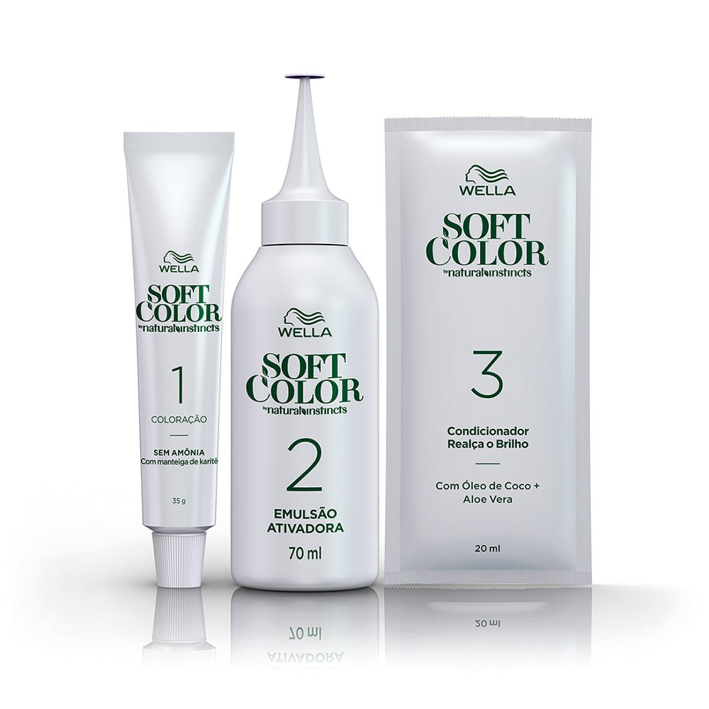 Tintura Soft Color 20 Preto - PanVel Farmácias