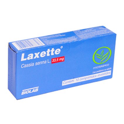Laxette 33,5mg 10 Comprimidos - PanVel Farmácias