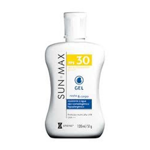 Sunmax Gel Fps30 120ml - PanVel Farmácias