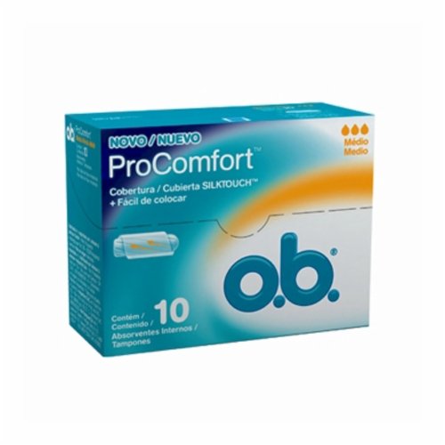 Absorvente Interno Ob Médio Procomfort 10 Unidades - PanVel Farmácias