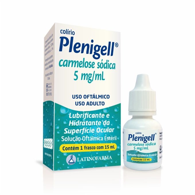 Plenigell Colírio 15ml - PanVel Farmácias