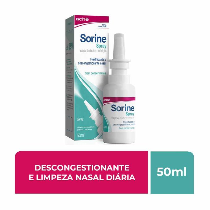 Sorine Ssc 9mg/ Ml Spray 50ml - PanVel Farmácias