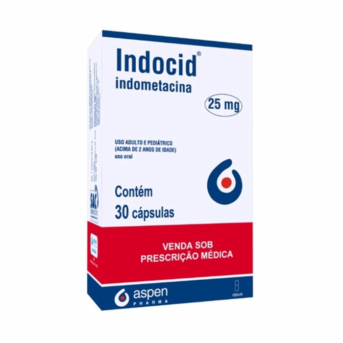 Indocid 25mg 30 Cap - PanVel Farmácias