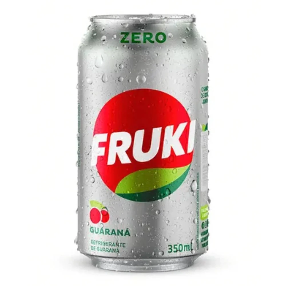 Guaraná Fruki Zero Lata 350ml | Panvel Farmácias