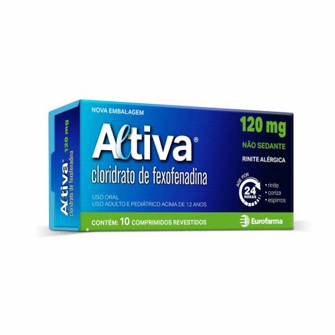 Altiva 120mg Eurofarma 10 Comprimidos - PanVel Farmácias