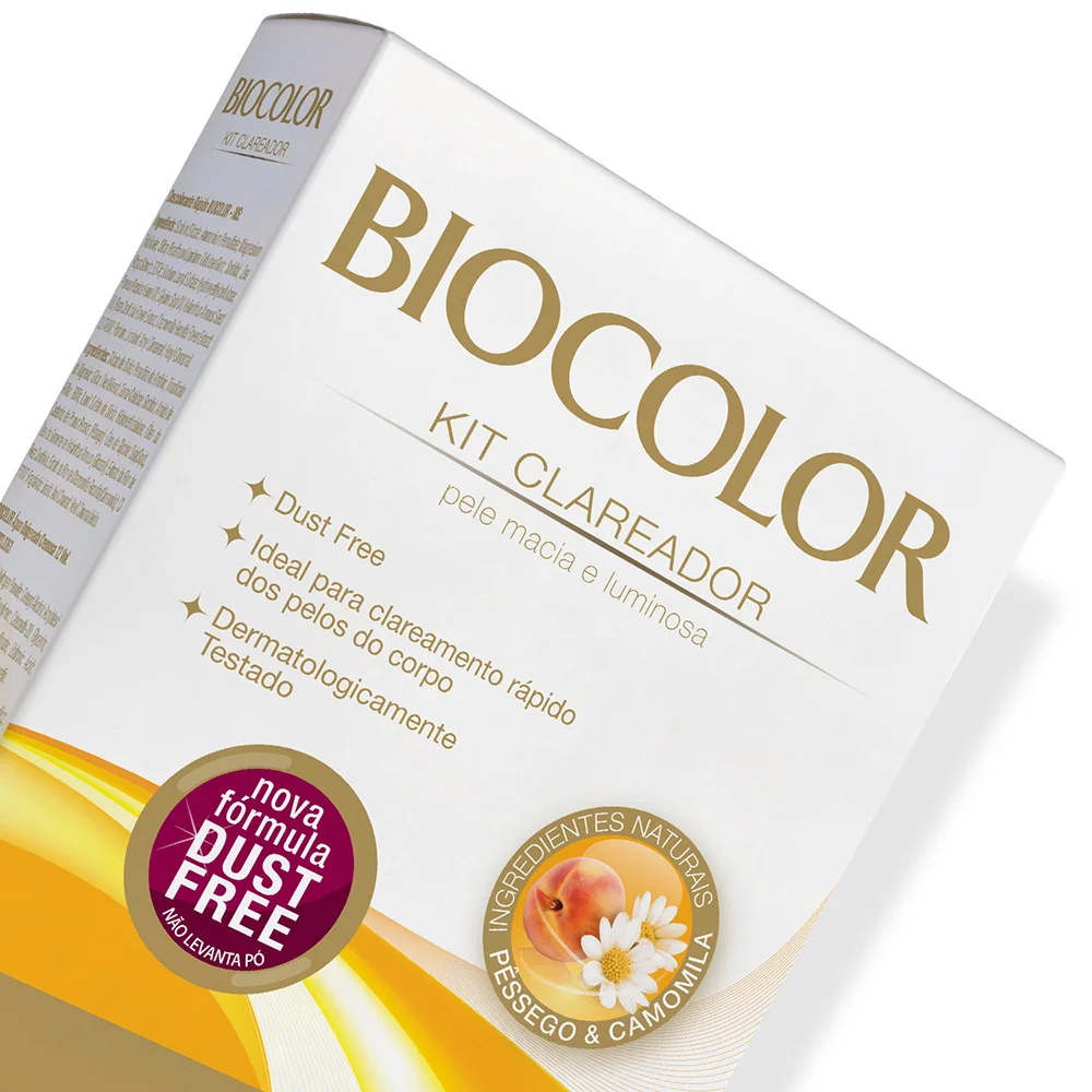 Kit Descolorante Clareador Biocolor Dust Free 20g - PanVel Farmácias