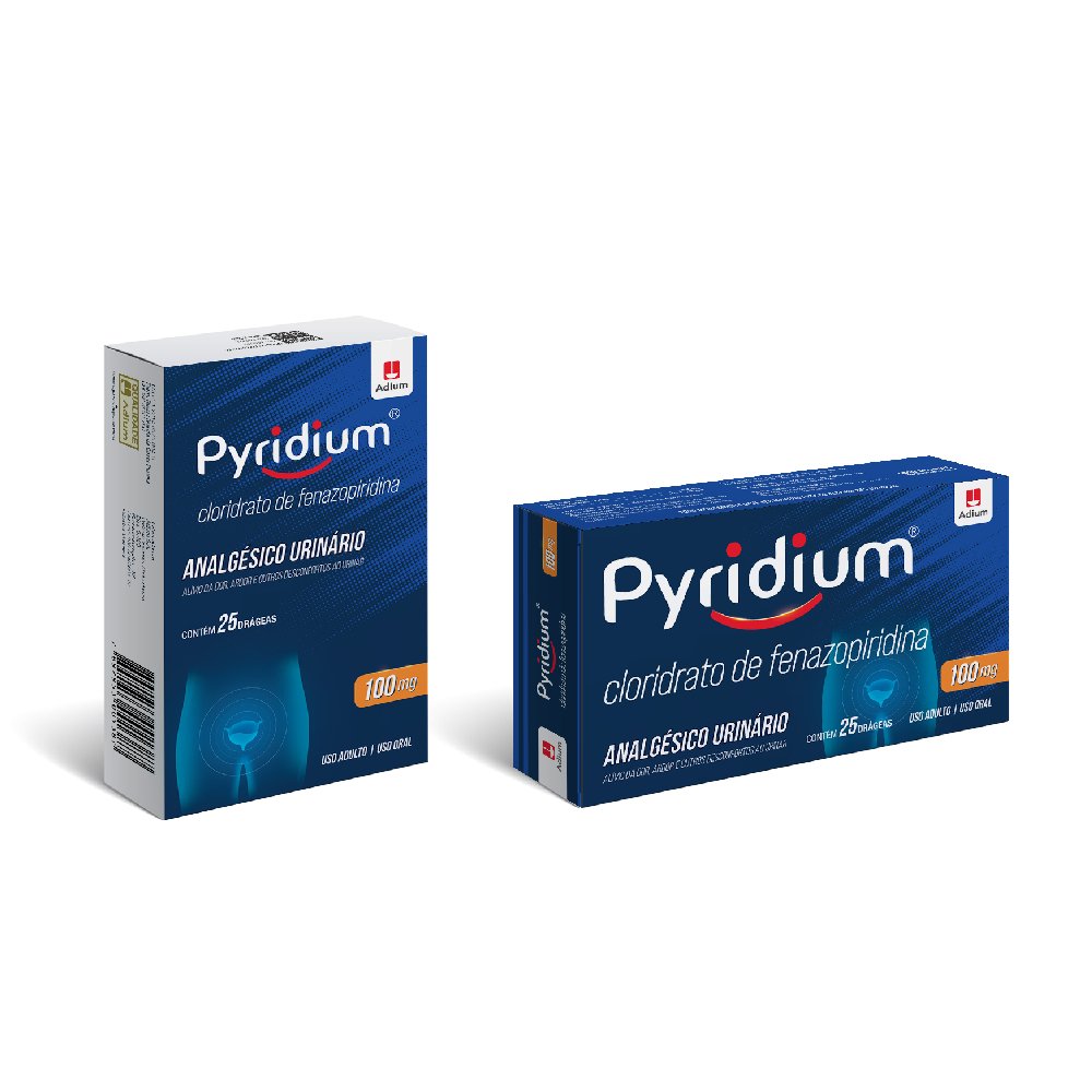 Pyridium 100mg 25 Drágeas - PanVel Farmácias