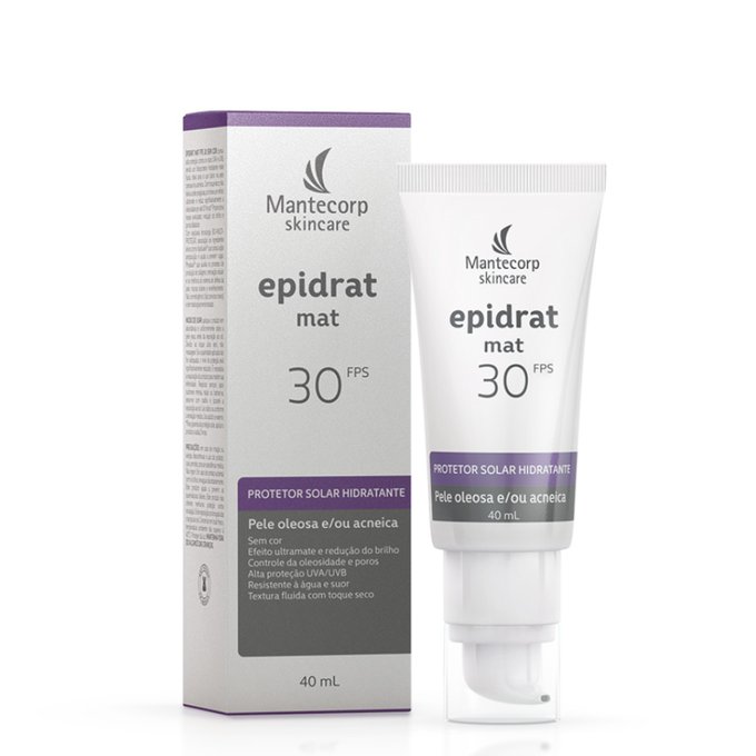 Hidratante Facial Epidrat Mat Fps 30 Sem Cor 40ml - PanVel Farmácias