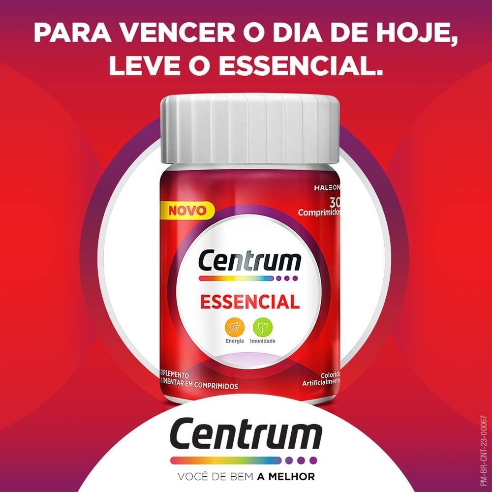 Centrum Essencial Multivitamínico 30 Cápsulas - PanVel Farmácias Centrum Essencial Multivitamínico 30 Cápsulas - PanVel Farmácias