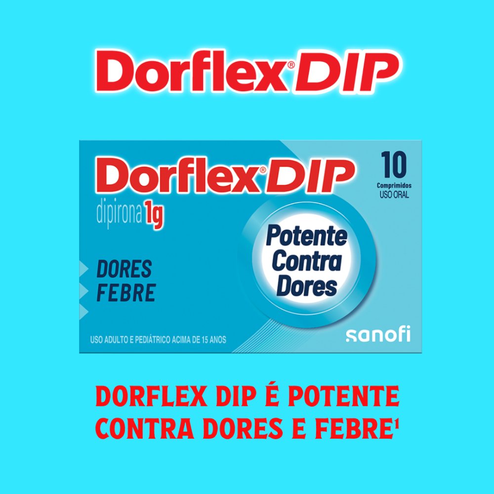Dorflex Dip Analgésico E Antitérmico 10 Comprimidos - PanVel Farmácias
