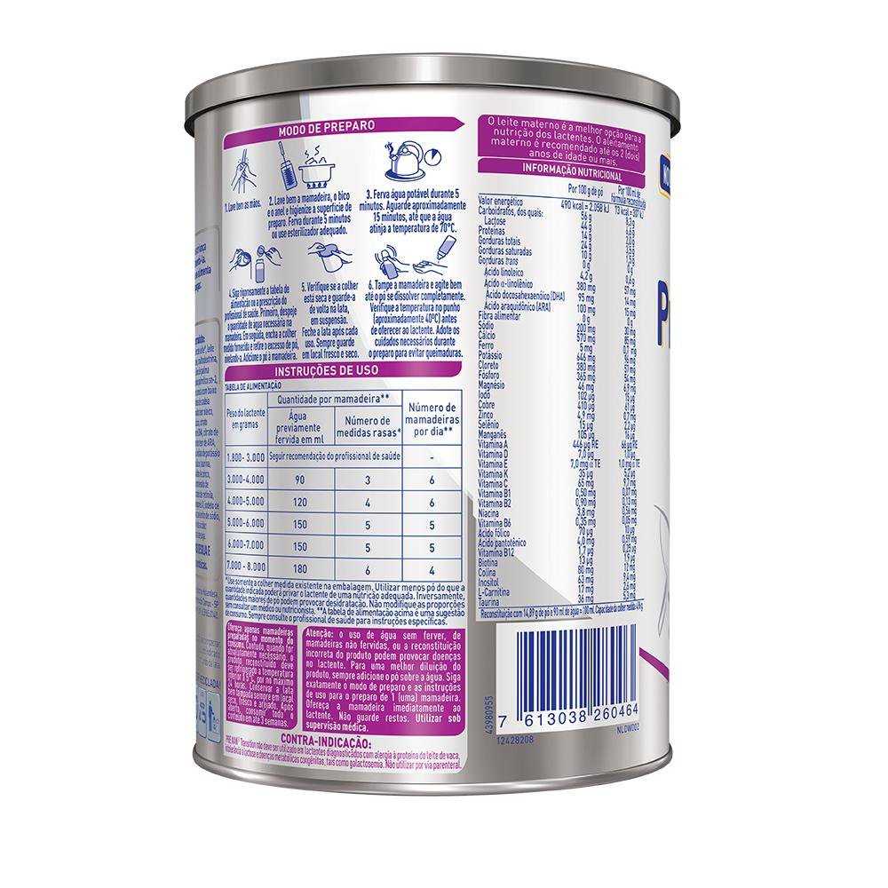 Fórmula Infantil Nestlé Pré Nan 400g - PanVel Farmácias