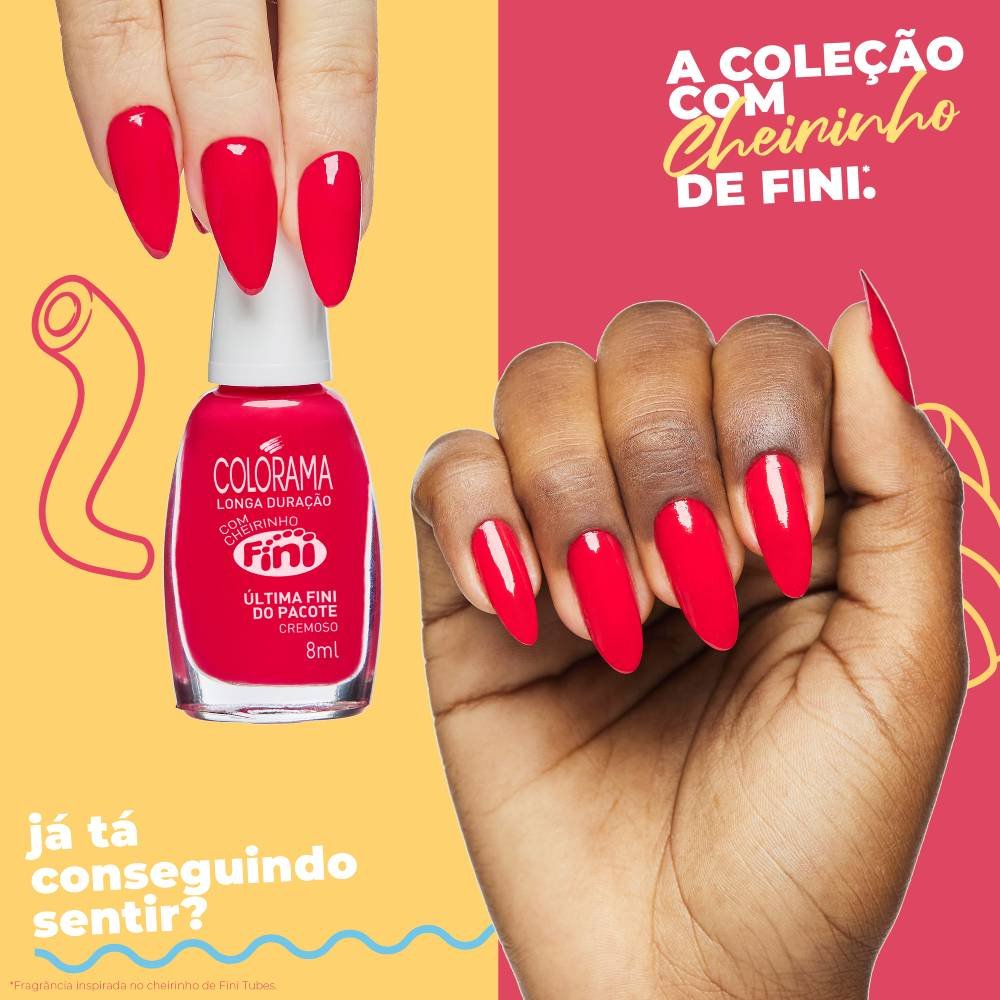 Esmalte Colorama Fini Última Fini Do Pacote 8ml - PanVel Farmácias