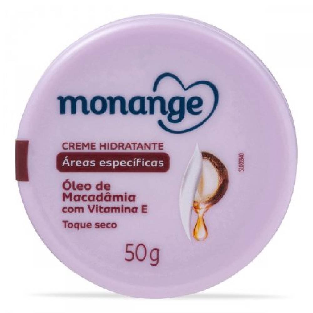 Creme Hidratante Monange Áreas Específicas Com Óleo De Macadâmia E ...
